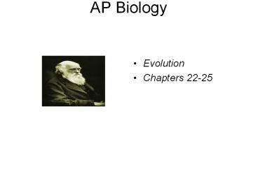 PPT – AP Biology PowerPoint presentation | free to download - id ...