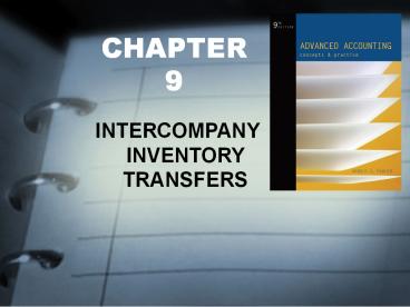 PPT – INTERCOMPANY INVENTORY TRANSFERS PowerPoint presentation | free to download - id: 3fa097-MzEyM