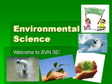 Environmental Science presentation | free to view