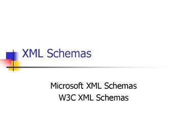 XML Schemas presentation | free to download