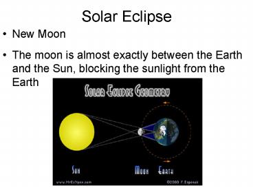 Solar Eclipse presentation | free to download