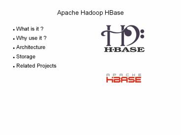 An Introduction to Apache HBase presentation | free to download