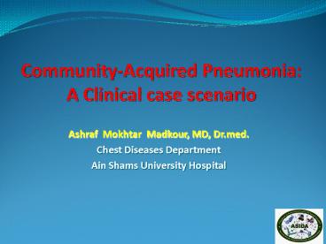 PPT – Community-Acquired Pneumonia: A Clinical case scenario PowerPoint ...