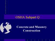 PPT – OSHA Subpart R Steel Erection PowerPoint presentation | free to ...