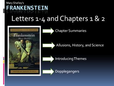 Frankenstein presentation | free to download
