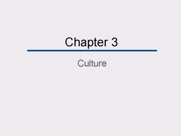 PPT – Culture PowerPoint presentation | free to download - id: 4013bc-MmU3N