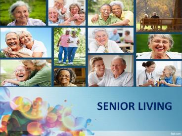Senior Living presentation | free to download