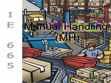 PPT – Manual Handling Training PowerPoint presentation | free to view ...