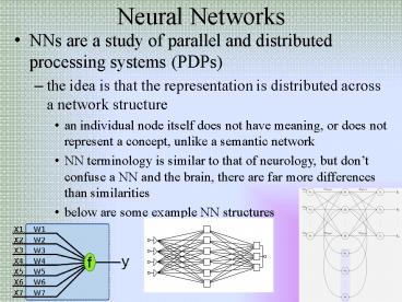 PPT – Introduction to Neural Networks PowerPoint presentation | free to ...