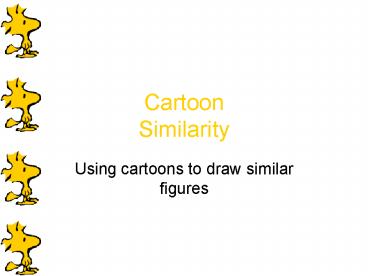Cartoon Similarity presentation | free to download
