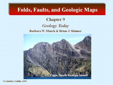 Folds, Faults, and Geologic Maps presentation | free to download
