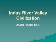 PPT – Indus Valley Civilization PowerPoint presentation | free to view ...