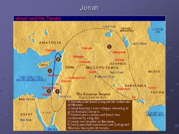 Jonah presentation | free to download
