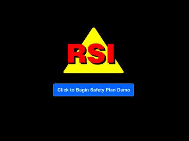 RF SAFETY PLAN presentation | free to download