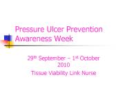 PPT – PRESSURE ULCER CARE AND PREVENTION PowerPoint presentation | free ...