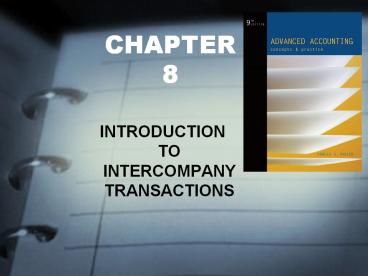 INTRODUCTION TO INTERCOMPANY TRANSACTIONS presentation | free to download