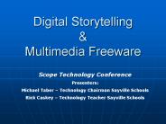 PPT – Digital Storytelling with Photo Story 3 PowerPoint presentation ...