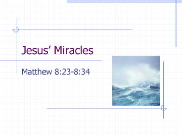 PPT – Jesus PowerPoint presentation | free to download - id: 40d90e-Y2I4O