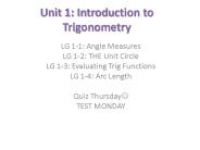 PPT – Introduction to Trigonometry PowerPoint presentation | free to ...