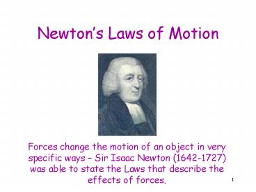 PPT – Newton PowerPoint presentation | free to download - id: 40edf7-YjA3Y