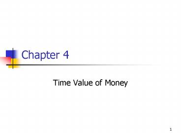 PPT – Time Value of Money PowerPoint presentation | free to view - id ...