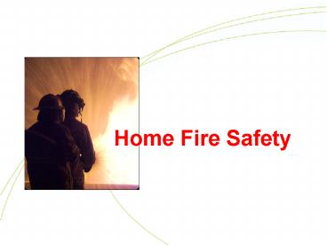 Kitchen Fire Safety Powerpoint