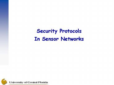 PPT – Security Protocols PowerPoint presentation | free to download ...