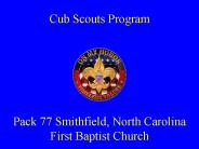 PPT – Cub Scouting PowerPoint presentation | free to view - id: 1bcc3e ...