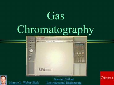 Gas Chromatography presentation | free to view