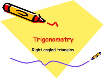 Trigonometry presentation | free to view