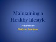 PPT – Healthy Lifestyle PowerPoint presentation | free to download - id ...
