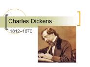 PPT – Charles Dickens PowerPoint presentation | free to view - id ...