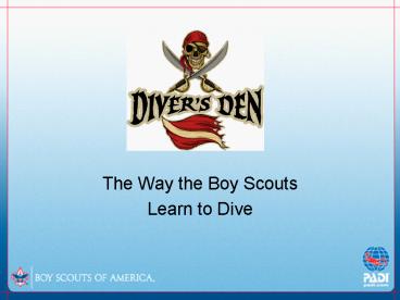 The Way the Boy Scouts presentation | free to view