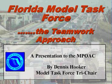 A Presentation to the MPOAC presentation | free to download