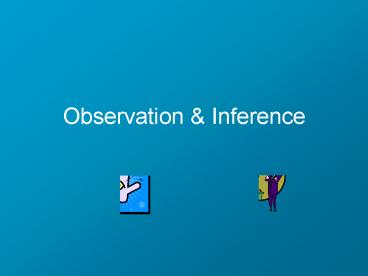Observation presentation | free to view