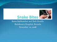 PPT – SNAKE BITE PowerPoint presentation | free to download - id: 430281-ODhkN