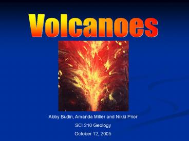 Volcanoes presentation | free to download