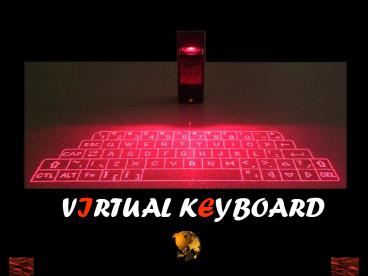 PPT – VIRTUAL KEYBOARD PowerPoint presentation | free to download - id ...