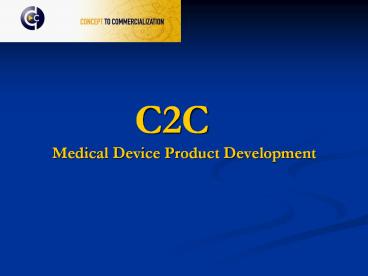 C2C presentation | free to download