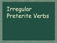 PPT – Irregular Verbs PowerPoint presentation | free to view - id ...