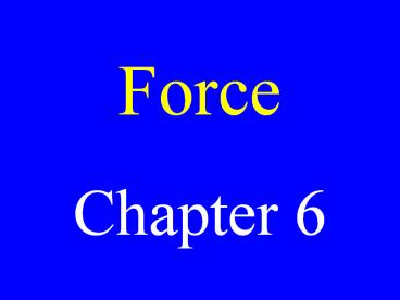 Force presentation | free to download