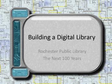 Building a Digital Library presentation | free to download