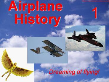 Airplane History presentation | free to view