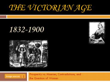 PPT – THE VICTORIAN AGE 1832-1900 PowerPoint presentation | free to ...
