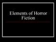 PPT – Elements of Fiction PowerPoint presentation | free to view - id ...