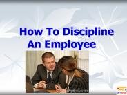 PPT – EMPLOYEE DISCIPLINE PowerPoint presentation | free to view - id ...