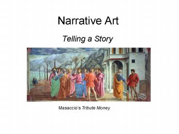 Narrative Art presentation | free to view