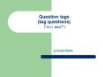 PPT – Question tags PowerPoint presentation | free to download - id ...