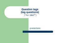 PPT – Question tags PowerPoint presentation | free to download - id ...