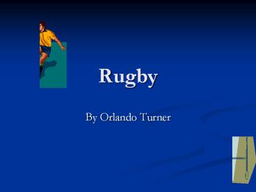 Rugby presentation | free to download